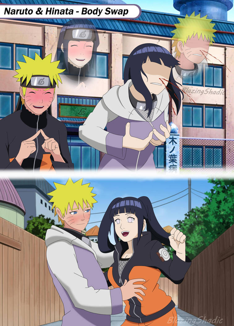 Naruto and Hinata Swap by BlazingShadic on DeviantArt Naruto and Hinata Swap by BlazingShadic on DeviantArt