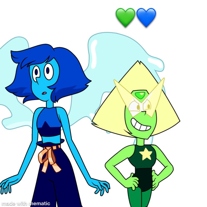 Lapis X Peridot By Buringoragneblaze On Deviantart