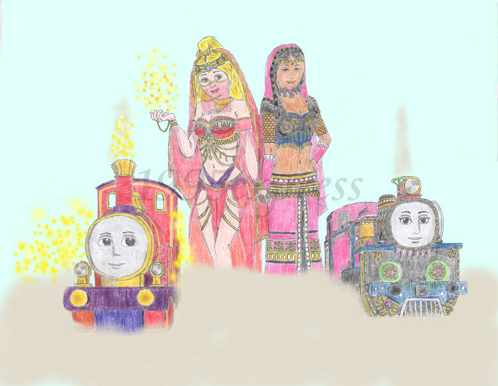 Lady And Ashima By 1995express On Deviantart