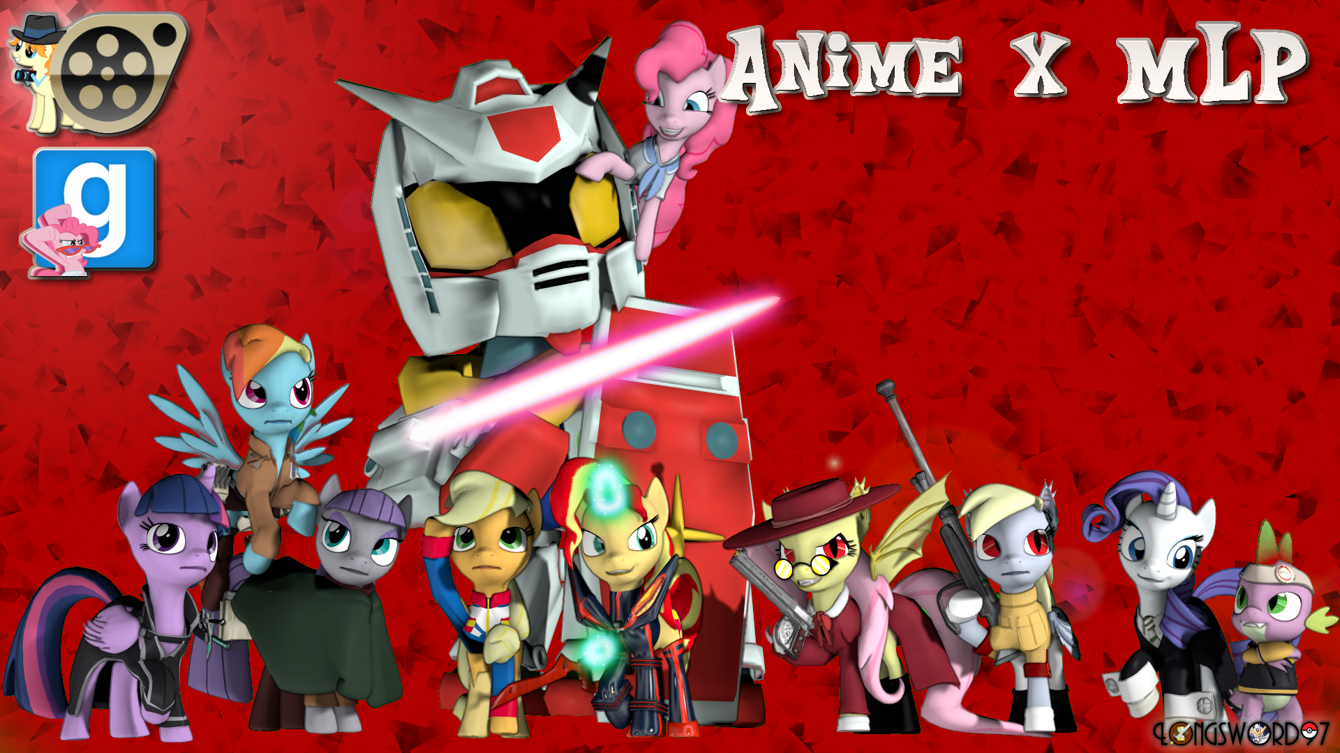 Anime X Mlp Sfmgmod Dl By Longsword97 On Deviantart