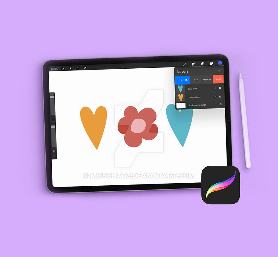 How To Duplicate In Procreate By Misschatz On Deviantart