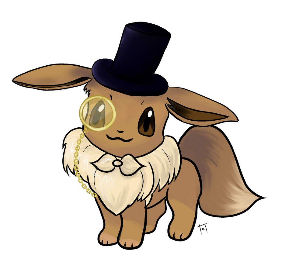 Fancy Eevee By Piart98 On Deviantart