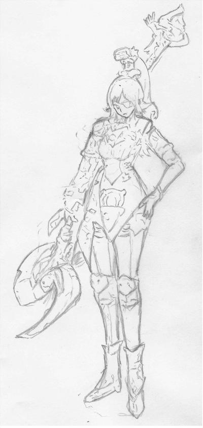 Ar Tonelico Fanfic O C Character Creation Sketch By Sicklebx On Deviantart