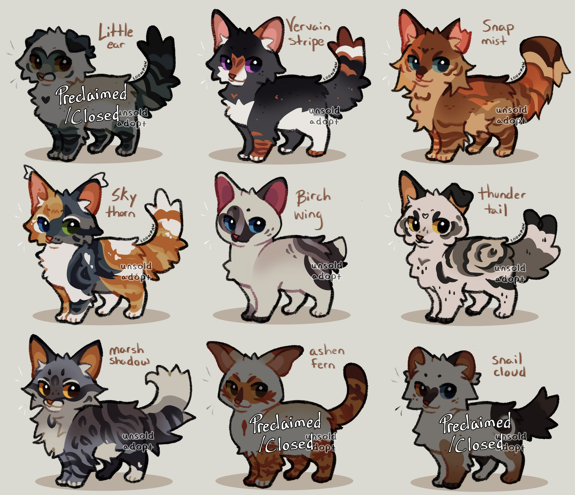 cat batch | closed by okidraw on DeviantArt cat batch | closed by okidraw on DeviantArt