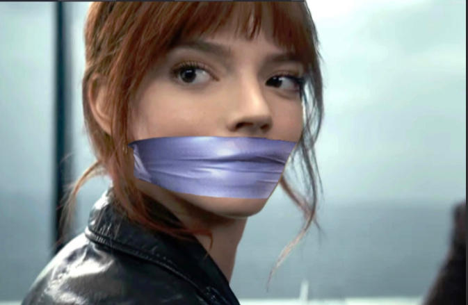 Anya Taylor Joy Wrap Gagged By Gaggedgals On Deviantart