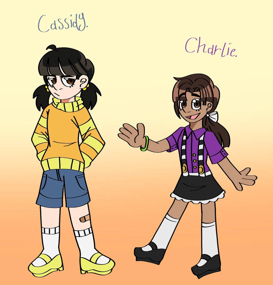 Fnaf Cassidy And Charlie By Tylerrosestorey810 On Deviantart