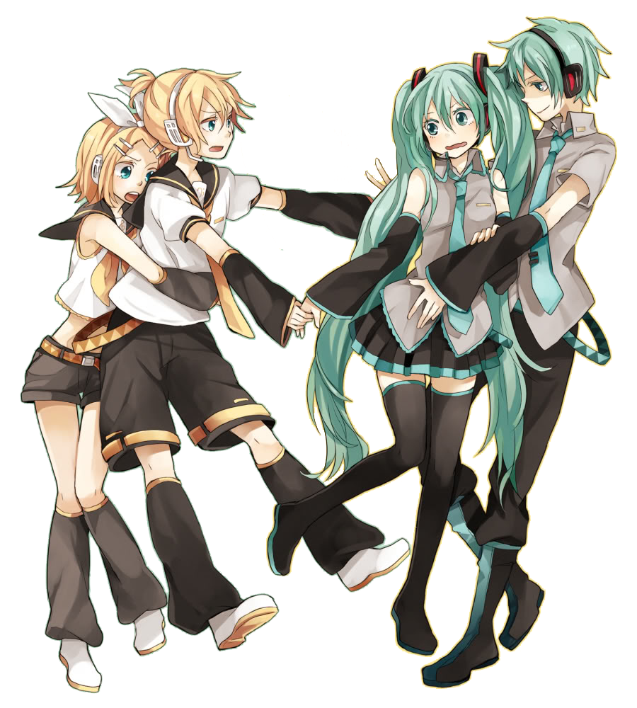 Mikumikourinand Len By Spongebob29 On Deviantart