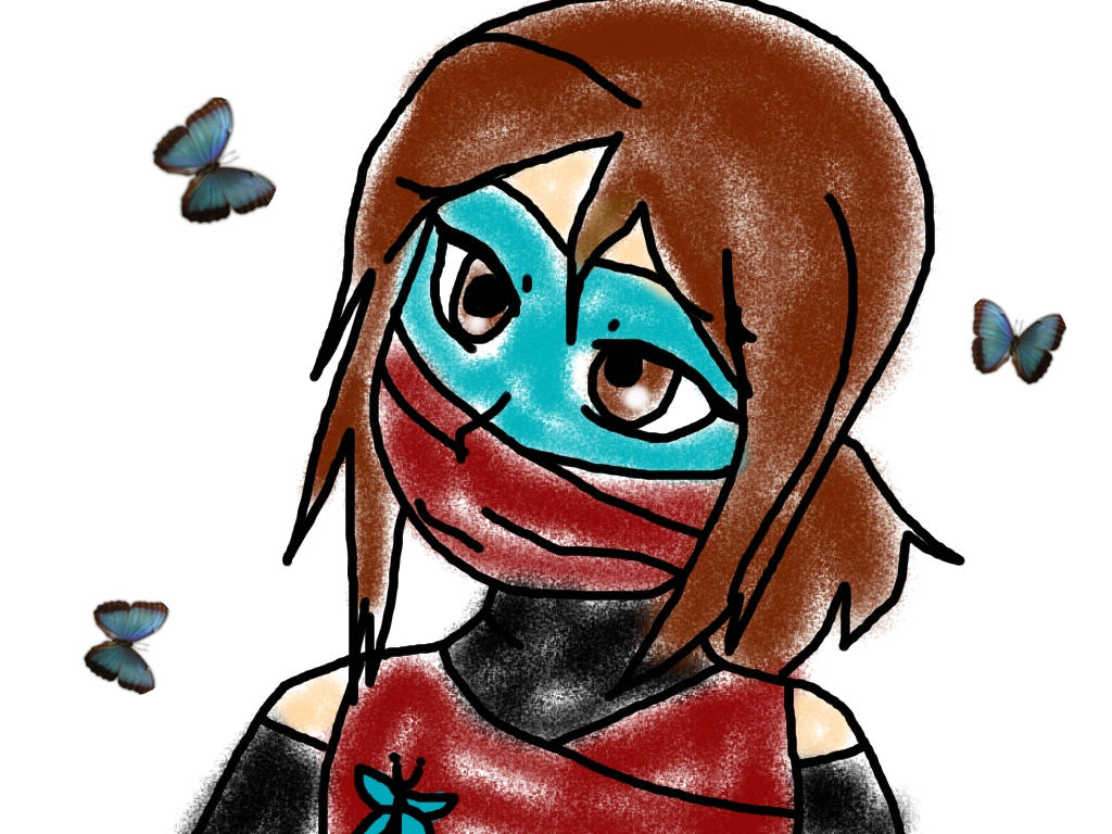 Butterfly Ninja By Milix2 On Deviantart