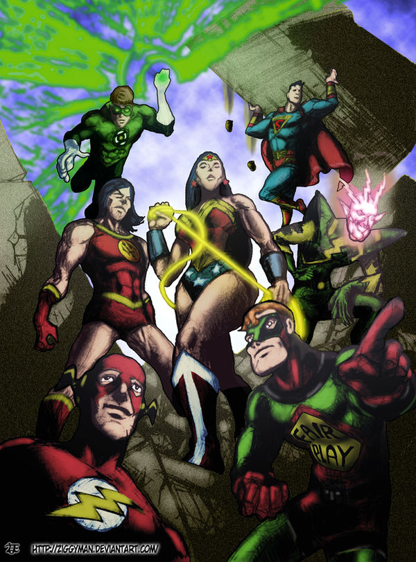 Lurch Jrs Alternate Justice League By Ziggyman On Deviantart