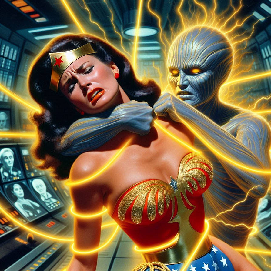 Wonder Woman vs Alien Hunter by AmazingAmazon1995 on DeviantArt Wonder Woman vs Alien Hunter by AmazingAmazon1995 on DeviantArt