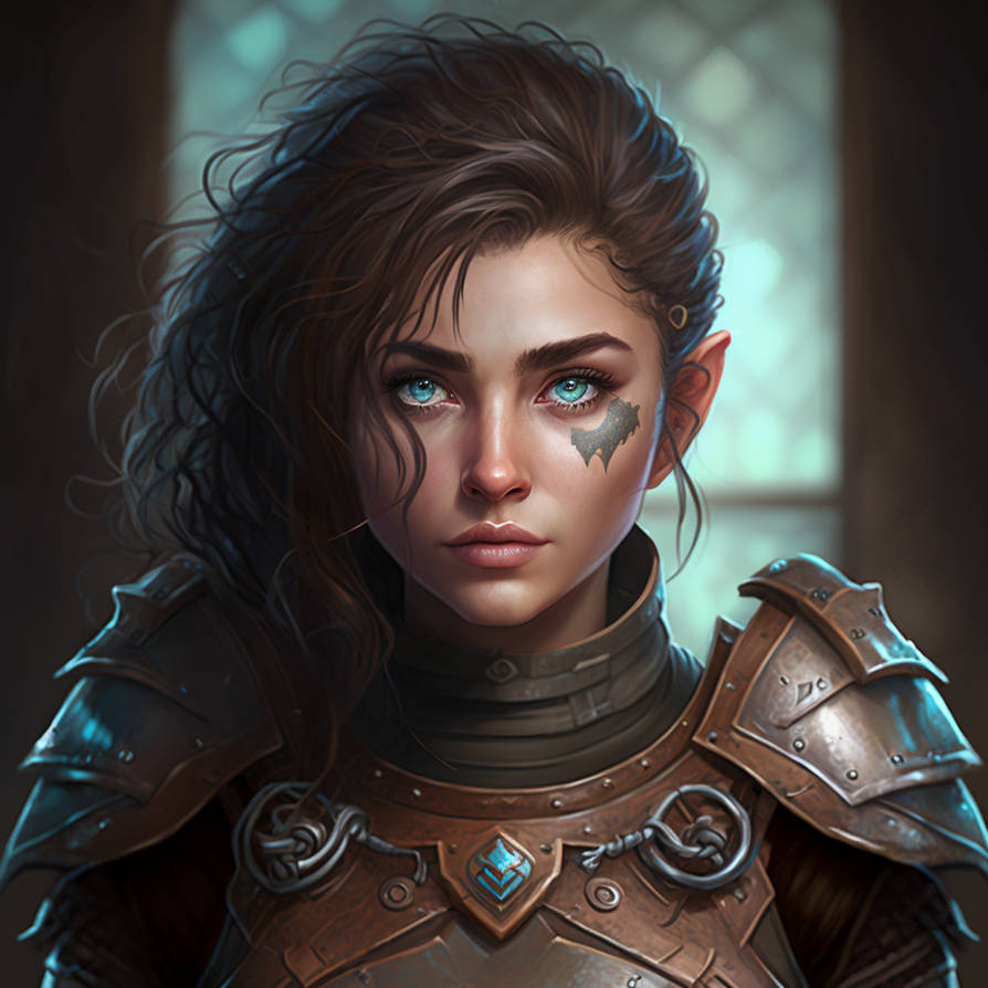 Jaredsyn Beautiful Female Halfling Rogue With Medi By Aplechaty On Deviantart