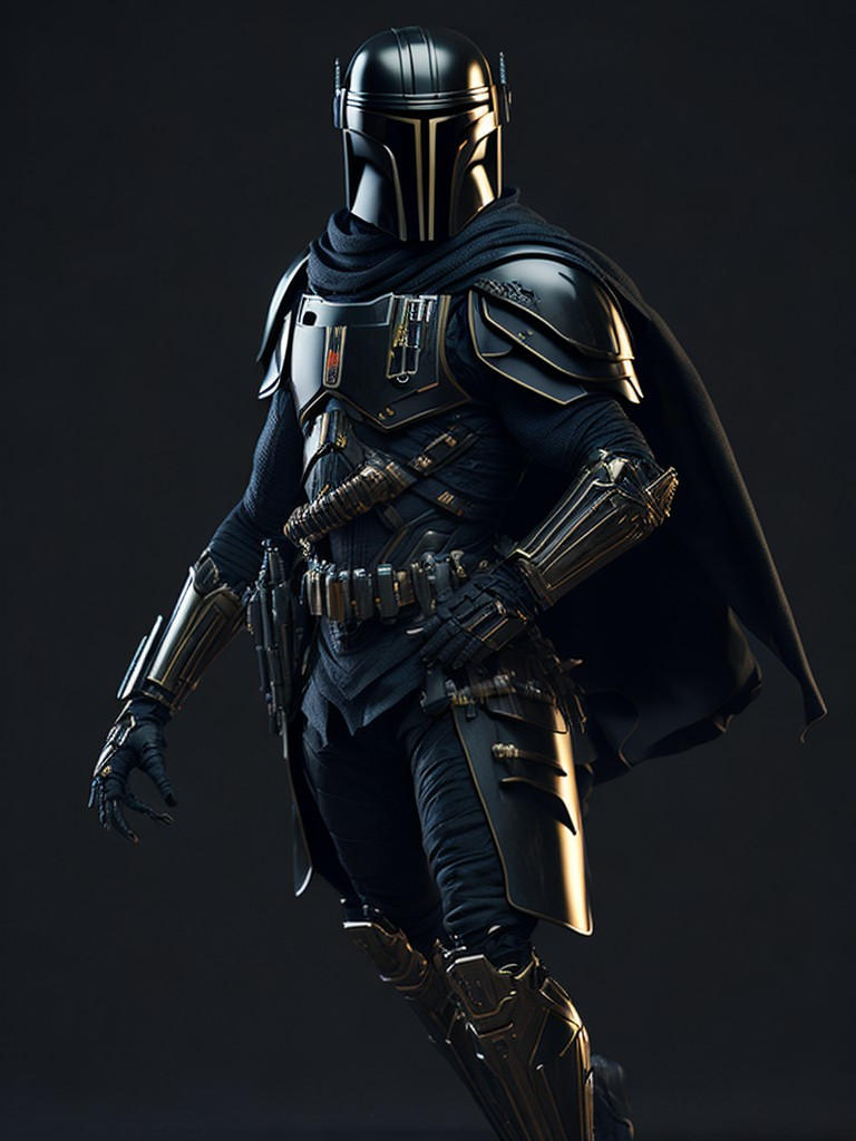Leonardo Diffusion Render Of A Man Mandalorian In By Jaredsyn On Deviantart