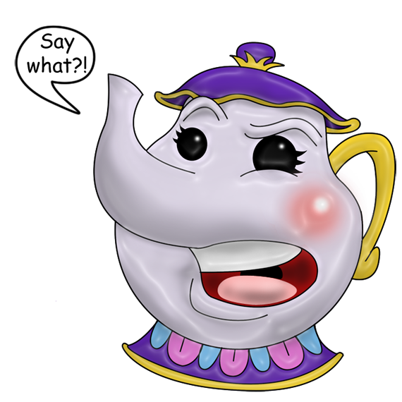 Sassy Mrs Potts By Savage Doki On Deviantart