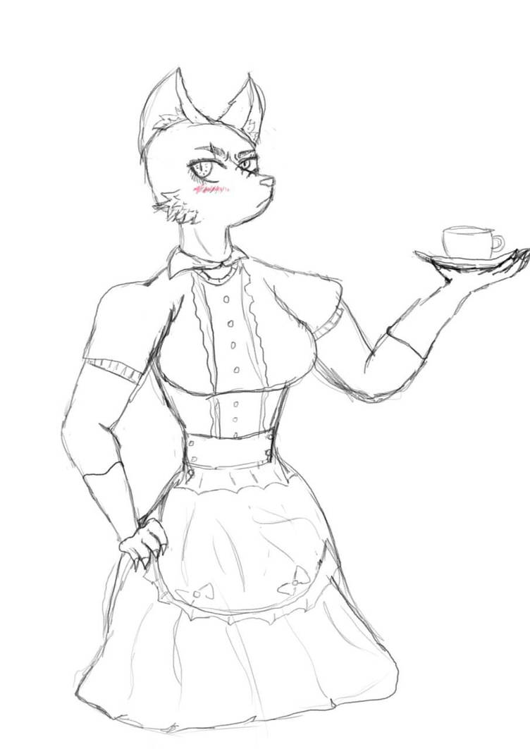Cat Maid By Edward219 On Deviantart