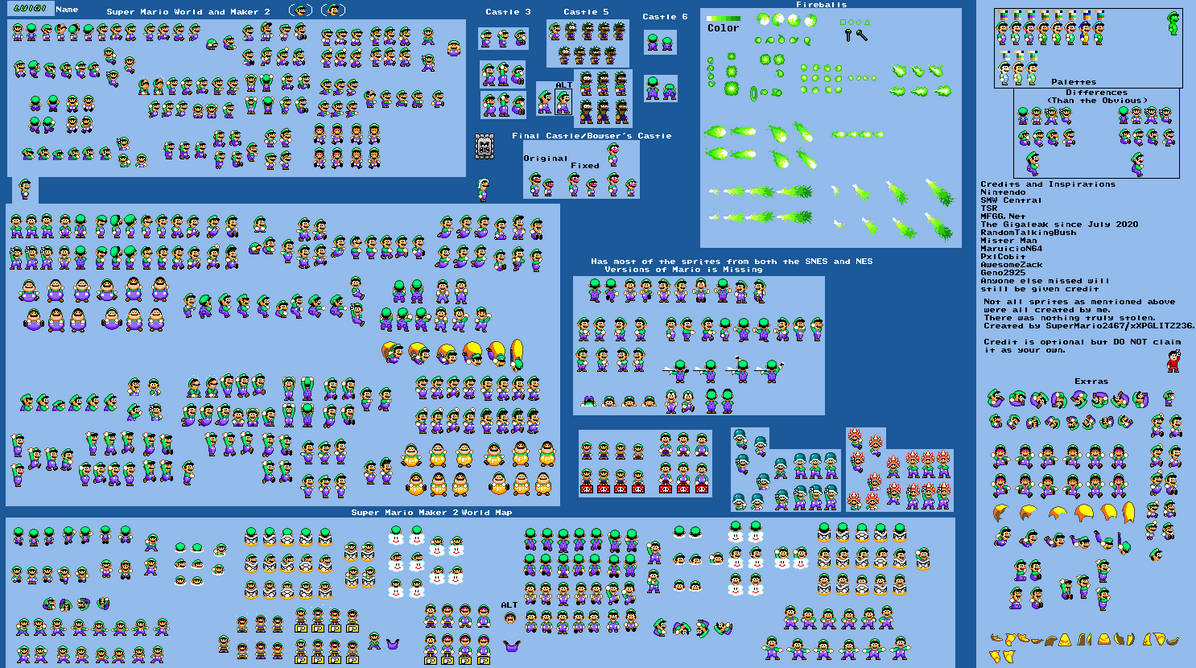 SMAS + SMW Luigi Spritesheet by XPGlitz236 on DeviantArt SMAS + SMW Luigi Spritesheet by XPGlitz236 on DeviantArt