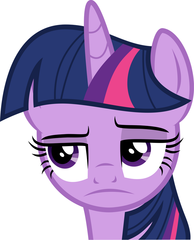 Mlp Fim Vector Twilight Sparkle Not Amused 5 By Twilirity On Deviantart