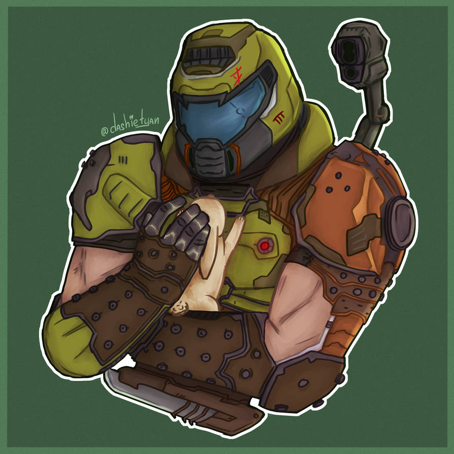 Doom Slayer and Daisy by dashietyan on DeviantArt Doom Slayer and Daisy by dashietyan on DeviantArt
