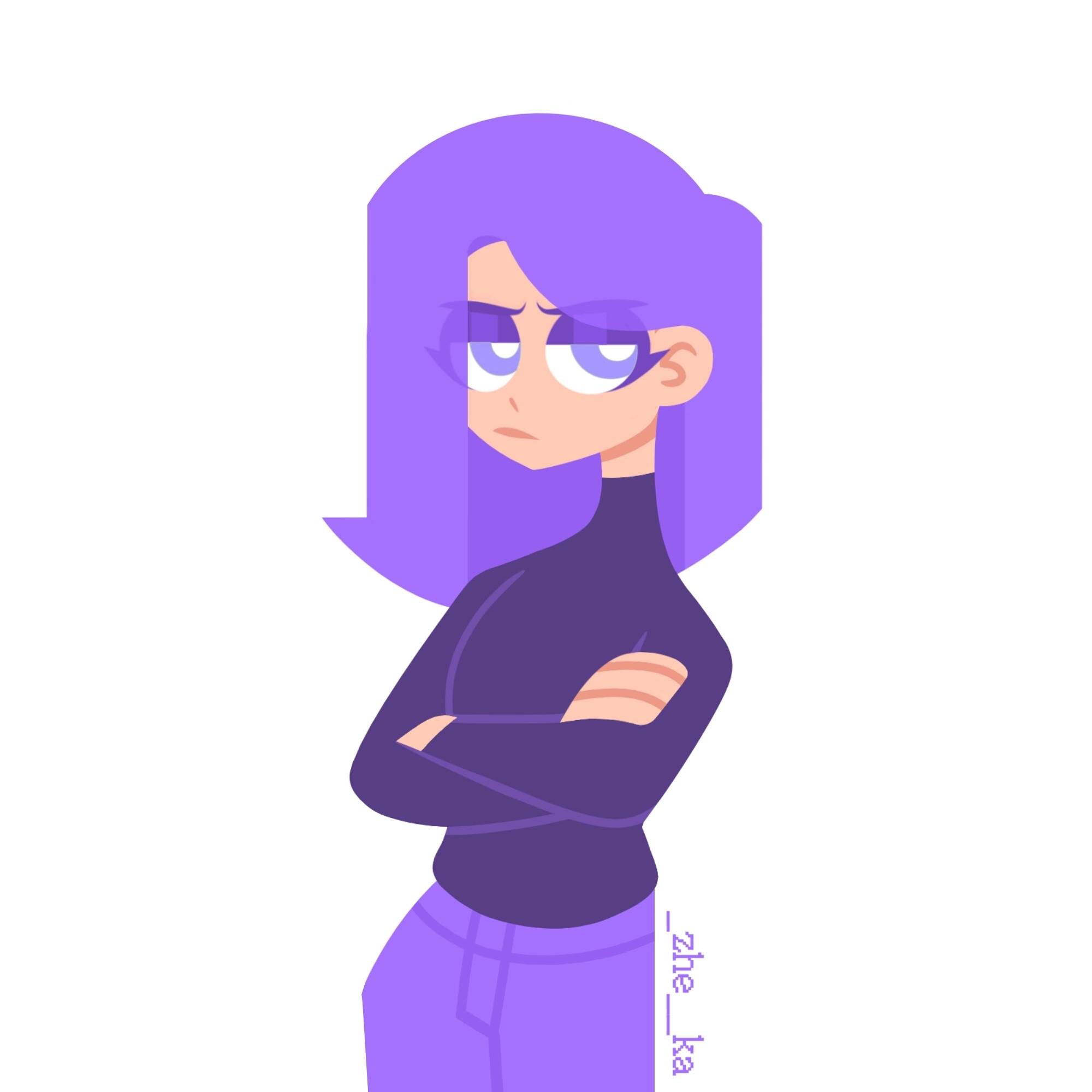 Lily From Duolingo By Zhe3ka On Deviantart