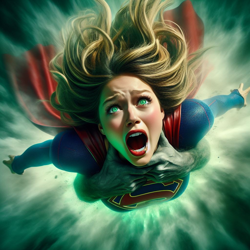 Supergirl Vs Power Of Shadow 5 By Dtostng On Deviantart