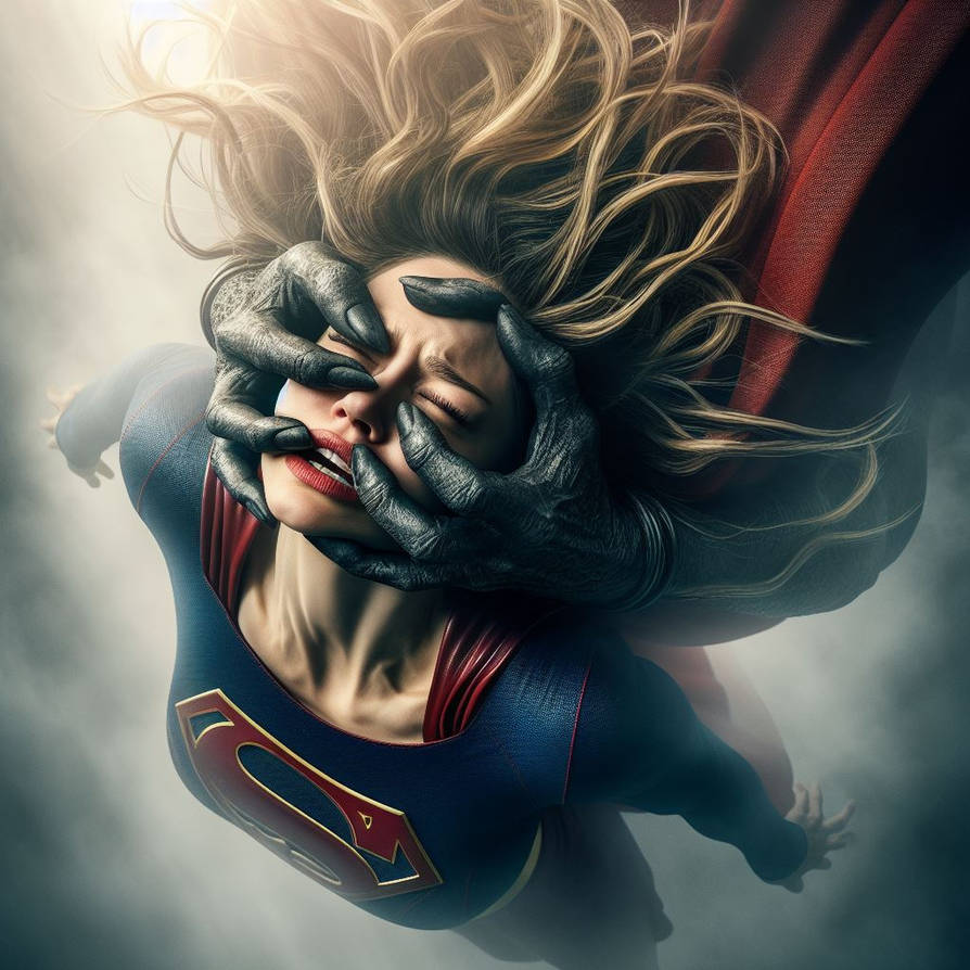 Supergirl Vs Power Of Shadow 4 By Dtostng On Deviantart