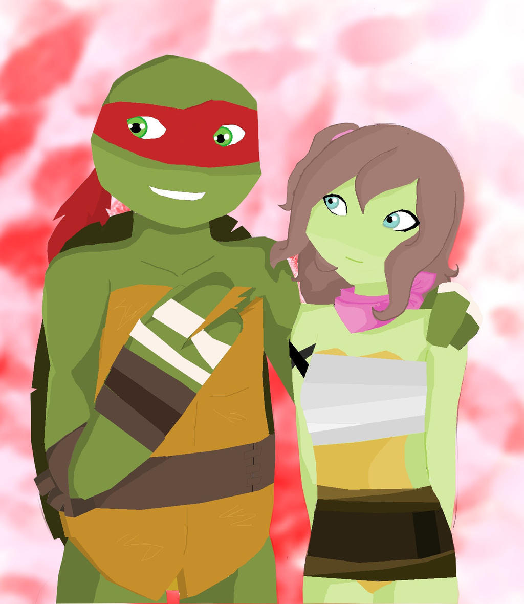 Tmnt 2012 Mona And Raph 5 By Squira130 On Deviantart
