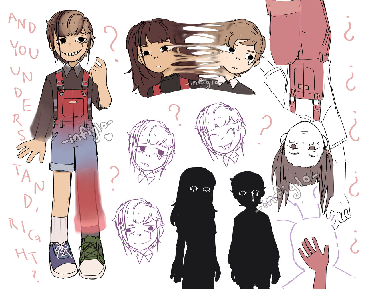 Cassidy And Evan Doodles By Infiglo On Deviantart