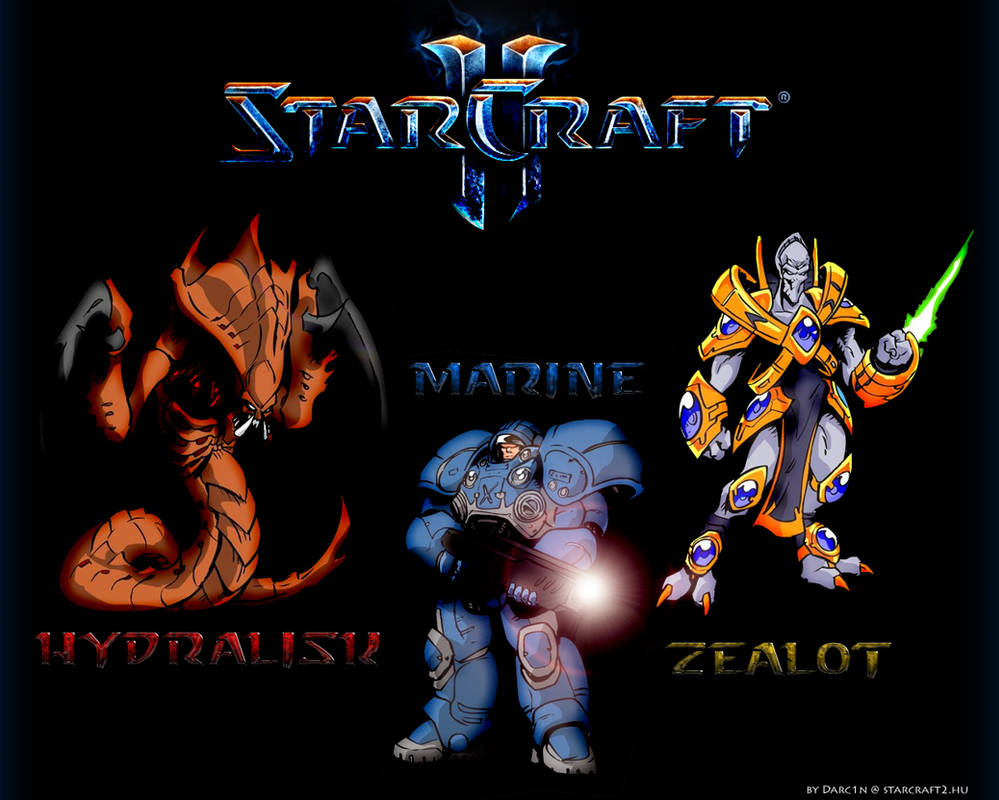 Starcraft 2 Three Classes by Darc1n on DeviantArt