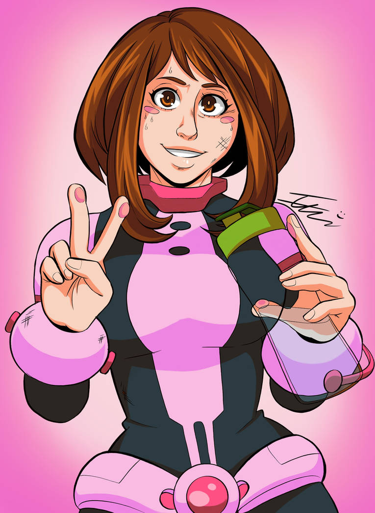 Ochaco Uraraka By Imotep92 On Deviantart
