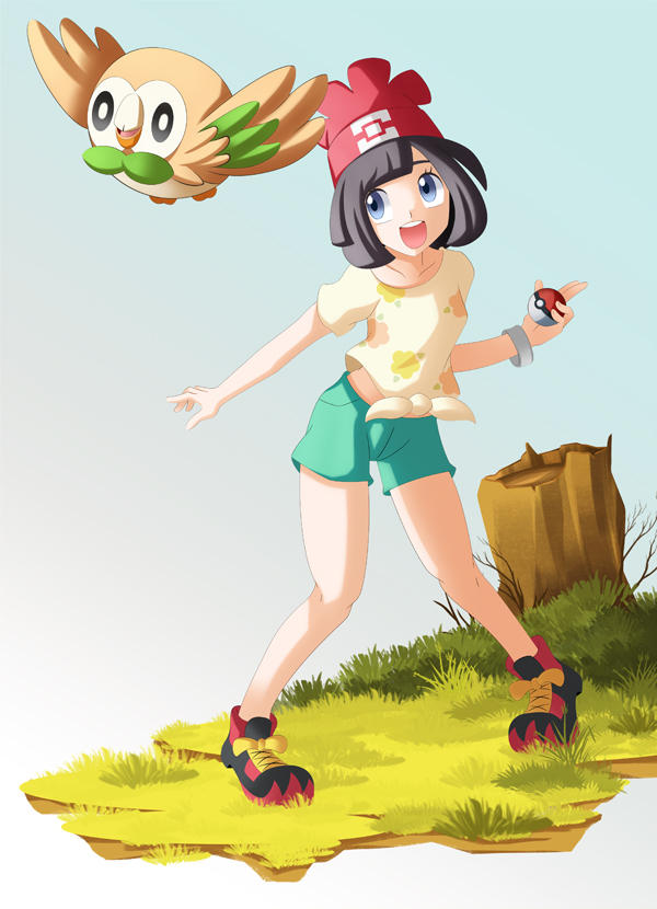 Trainer Selene Pokemon Sun And Moon By Bicoitor On Deviantart