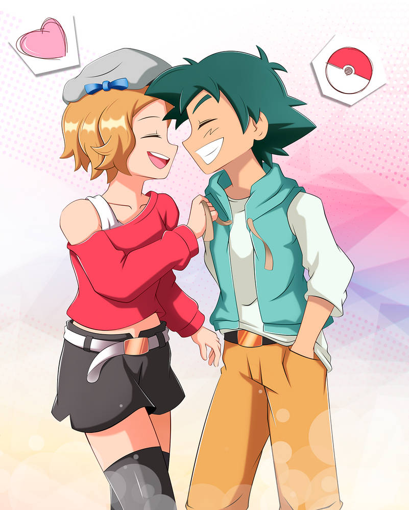 Ash X Serena Amourshipping Date By Bicoitor On Deviantart