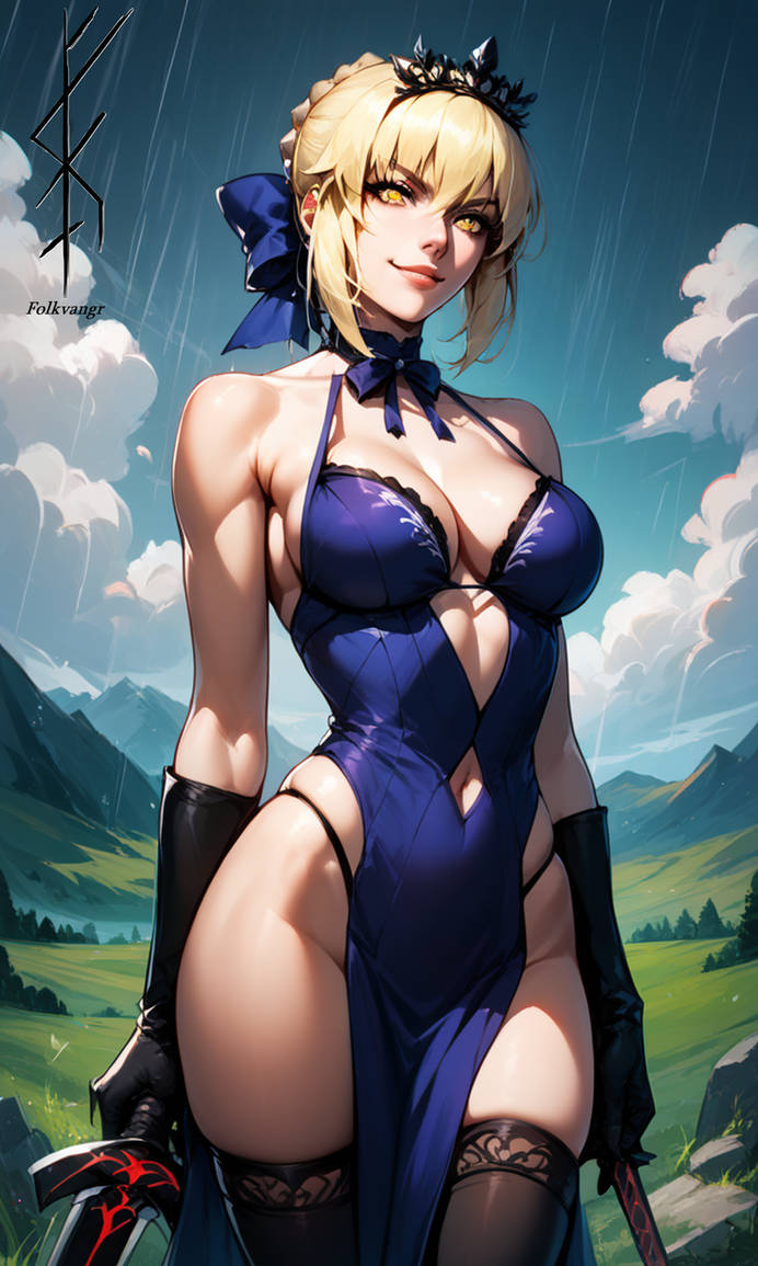 Artoria Pendragon Alter Rider By Sessrumnir Folkvangr On Deviantart