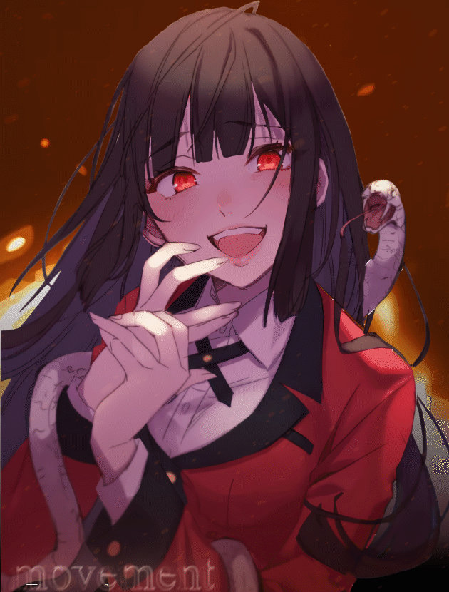 Jabami Yumeko Animated Artwork For Steamforum By 1movement On