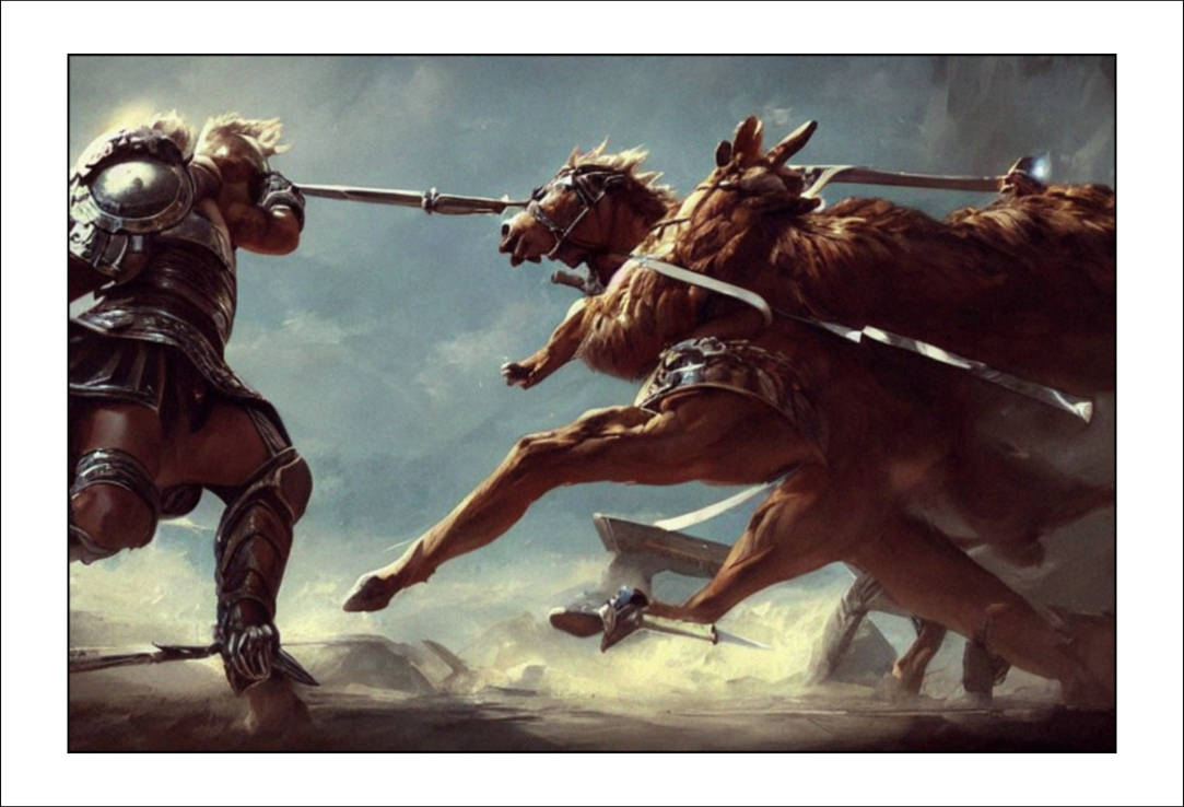 Achilles And Hector Fighting 7 By Fritzgessler On Deviantart