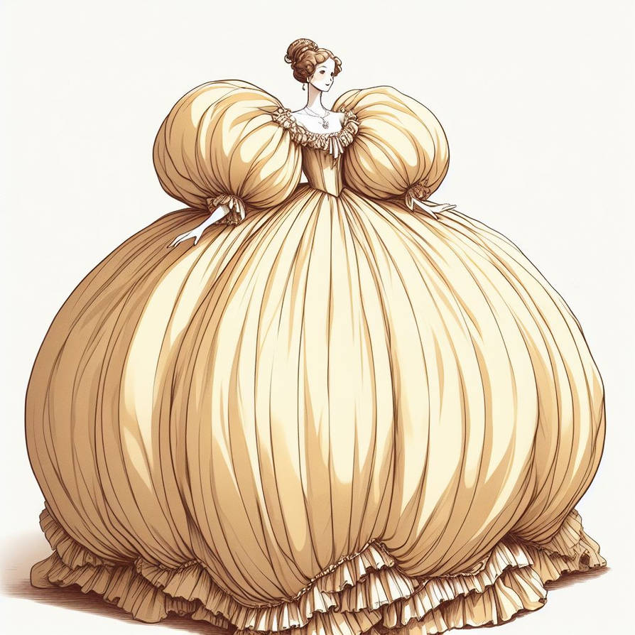 Poooooofy Balloon Dress By Veronarmon On Deviantart
