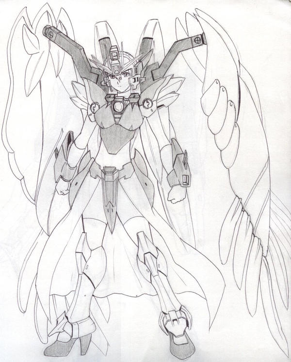 wing zero gundam girl costume by karlonne on DeviantArt