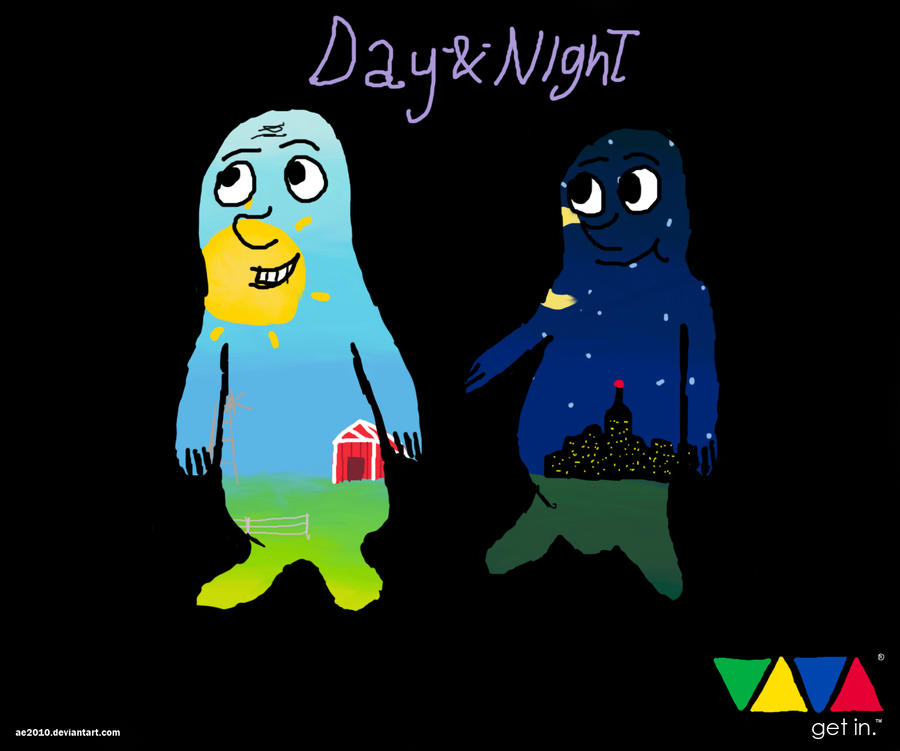 Pixar Day And Night By Ae2010 On Deviantart