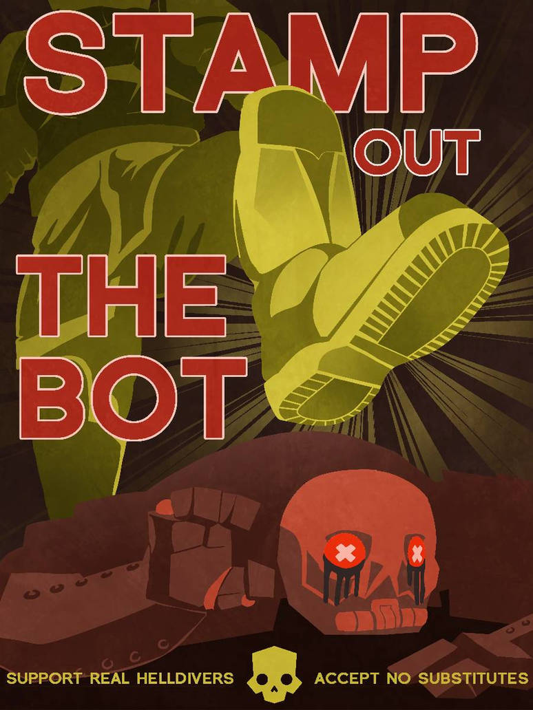 Helldivers 2 Propaganda Poster By Thisuy On Deviantart