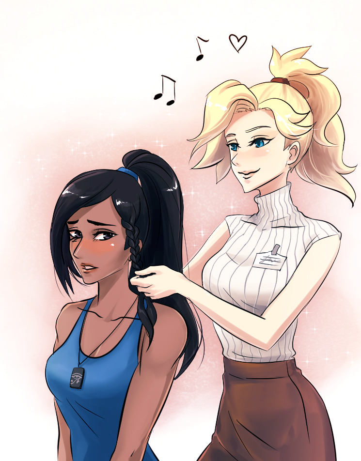 Pharah And Mercy By Ioruko On Deviantart
