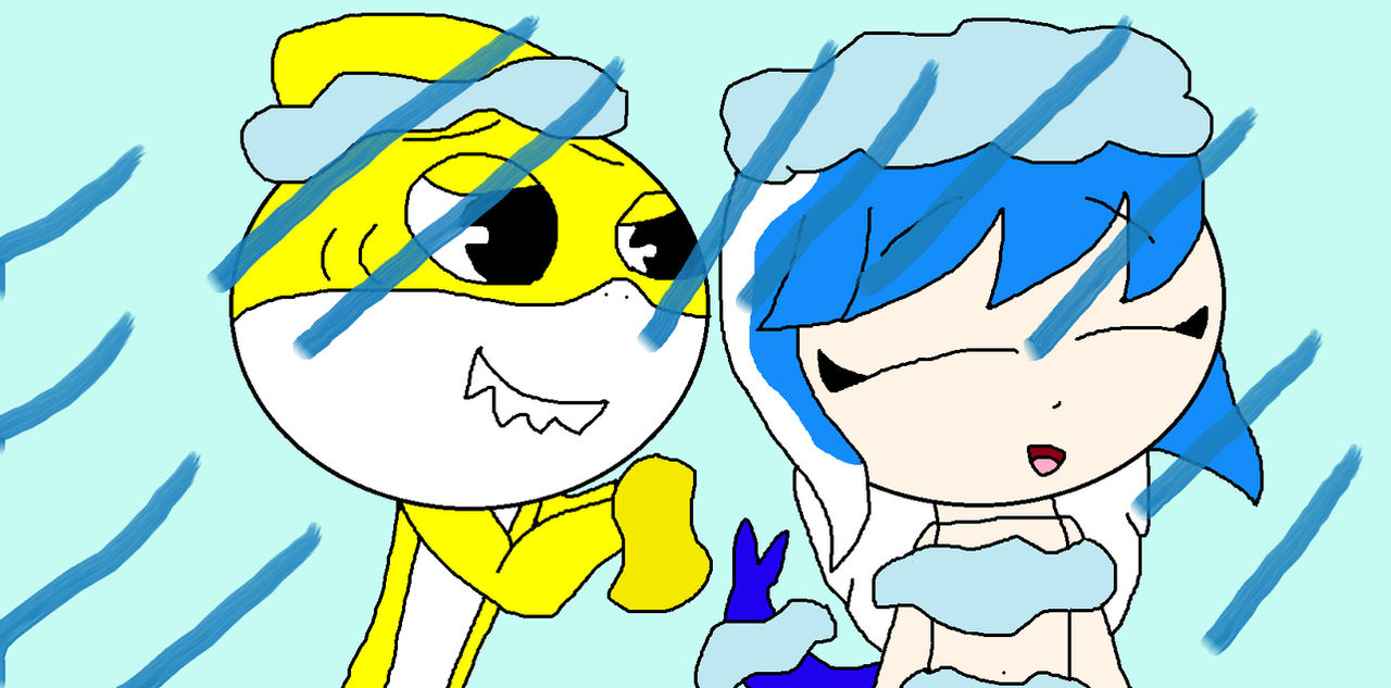 Brooklyn And Gawr Gura Taking A Private Shower By Gawrguraes On Deviantart
