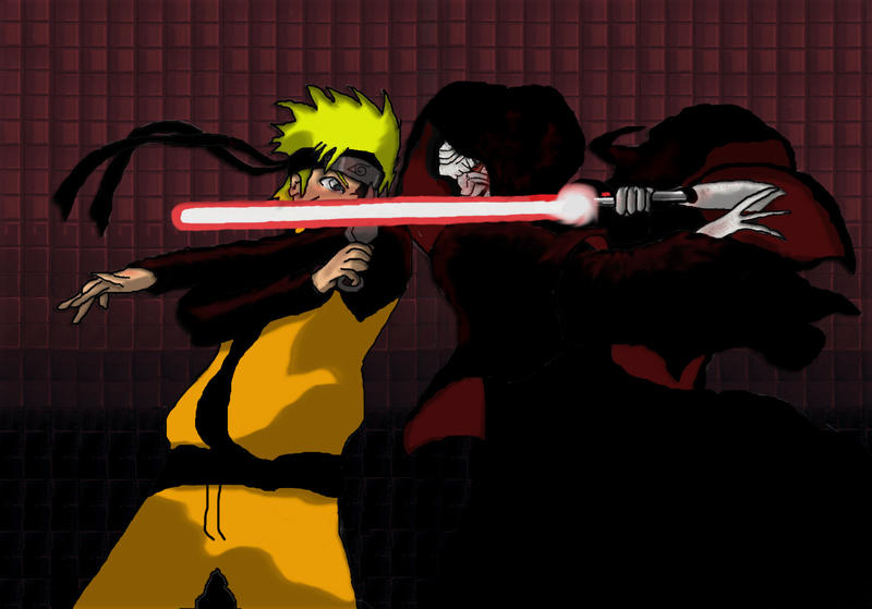 naruto vs darth Sidious by muniox on DeviantArt