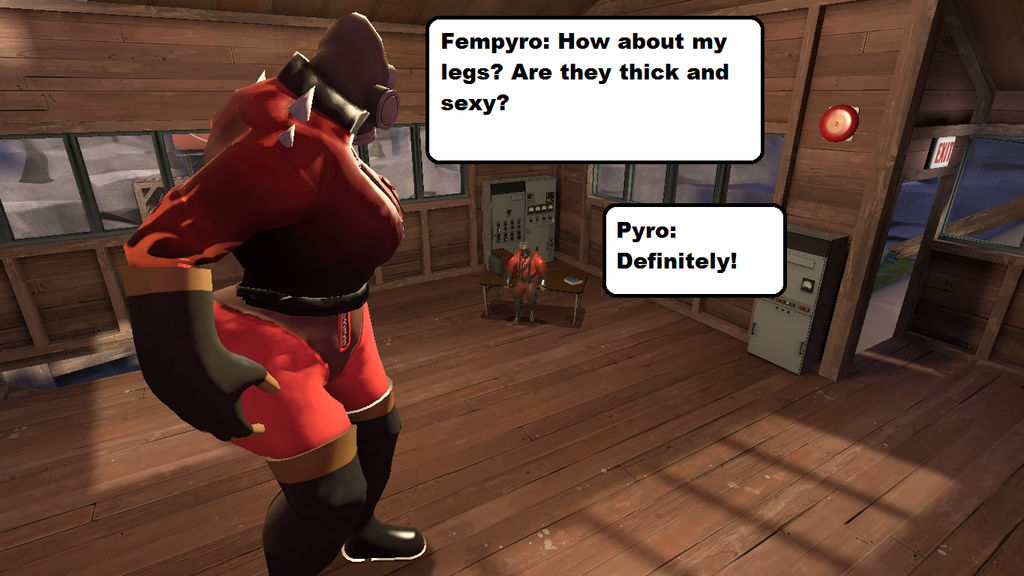 Big Fempyro Comic Panel 2 By Thatoneshortguy On Deviantart