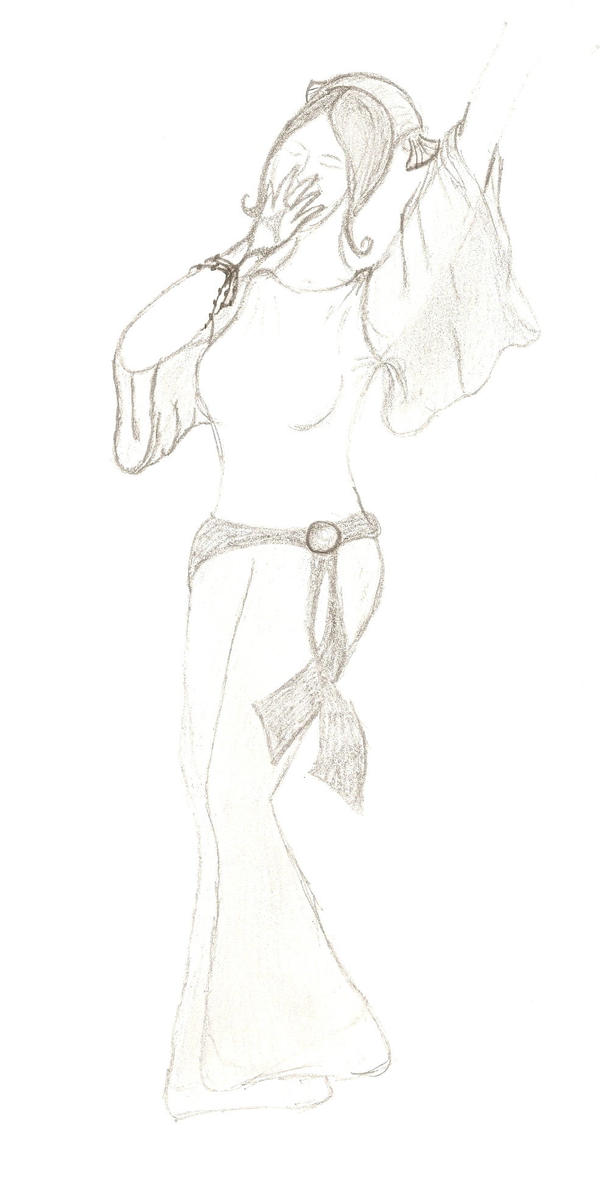 Sketch of a Woman by MyAssumption on DeviantArt