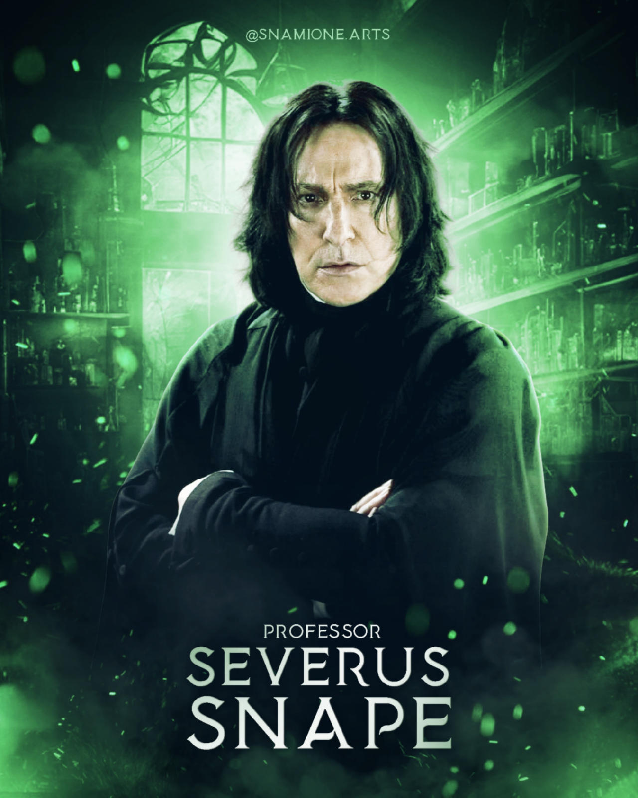 Severus Snape The Potions Master By Snamionearts On Deviantart