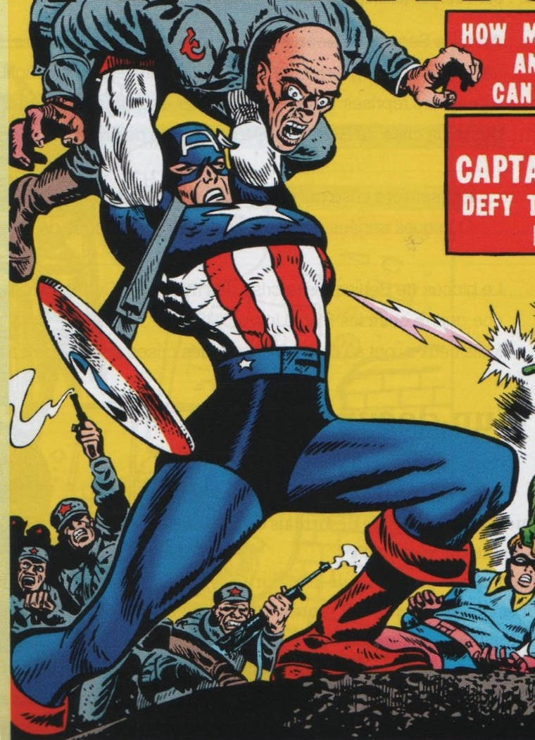 When Captain America Fought More Than Just Nazis By Caciquecaribe On