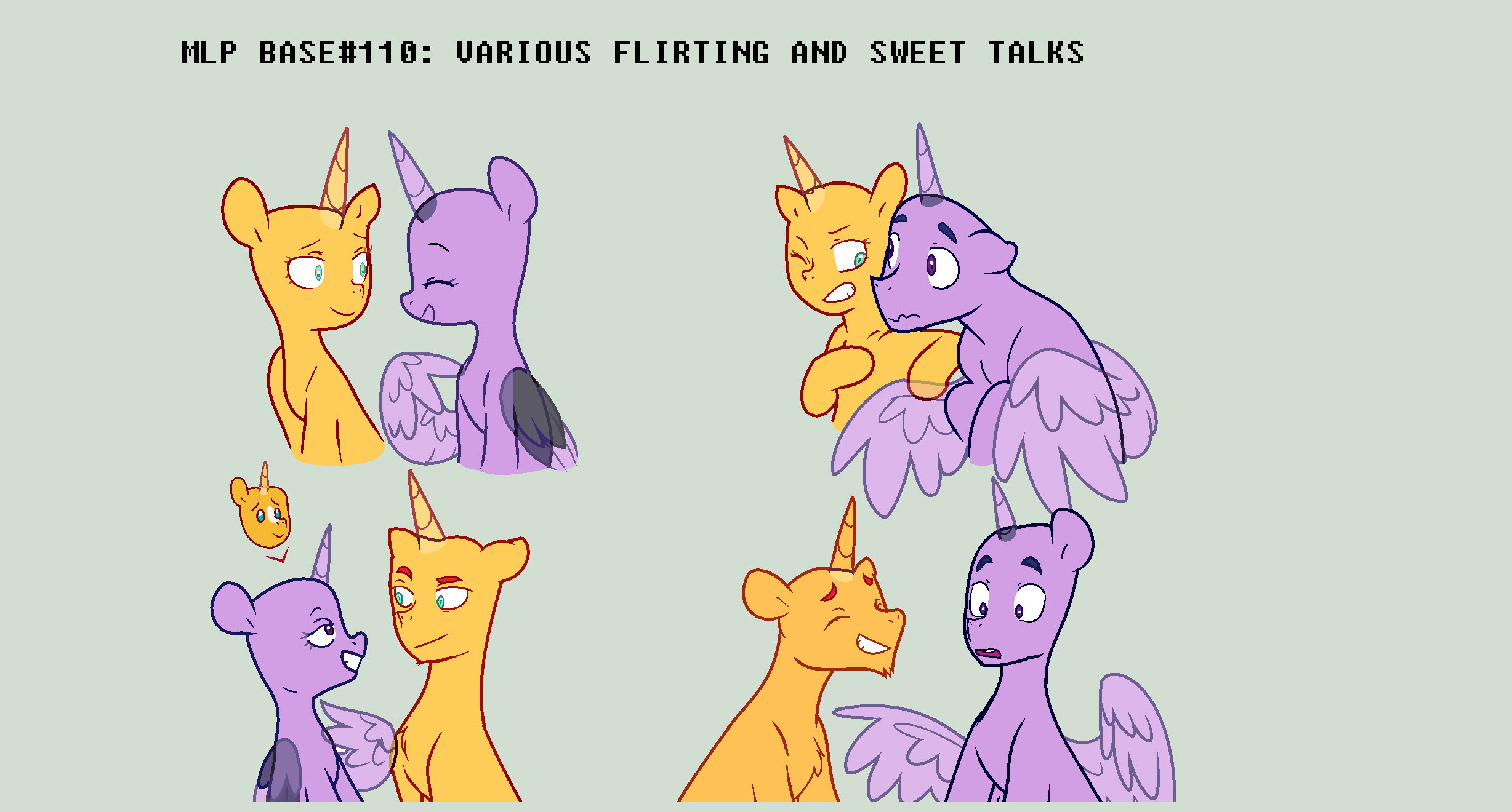 Mlp Base110 Read Below By Lilaclavender27 On Deviantart