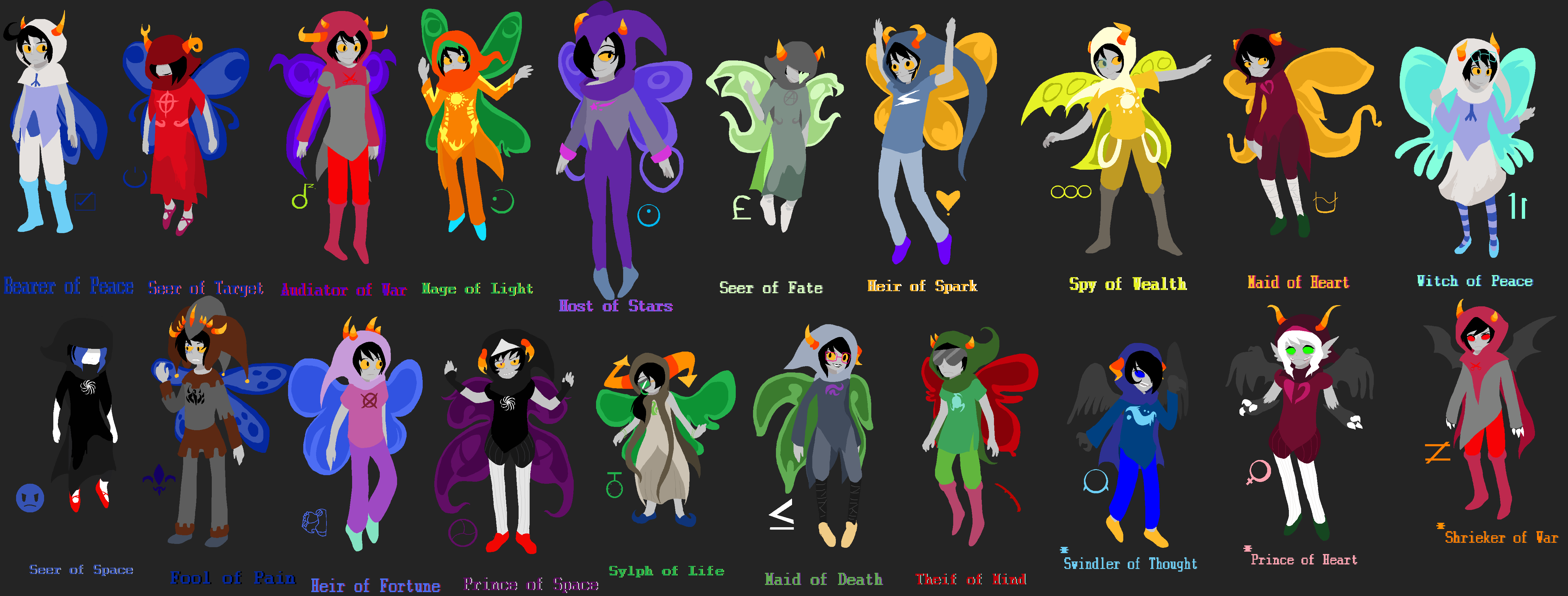 Homestuck God Tier Canon homestuck-god-tier-canon