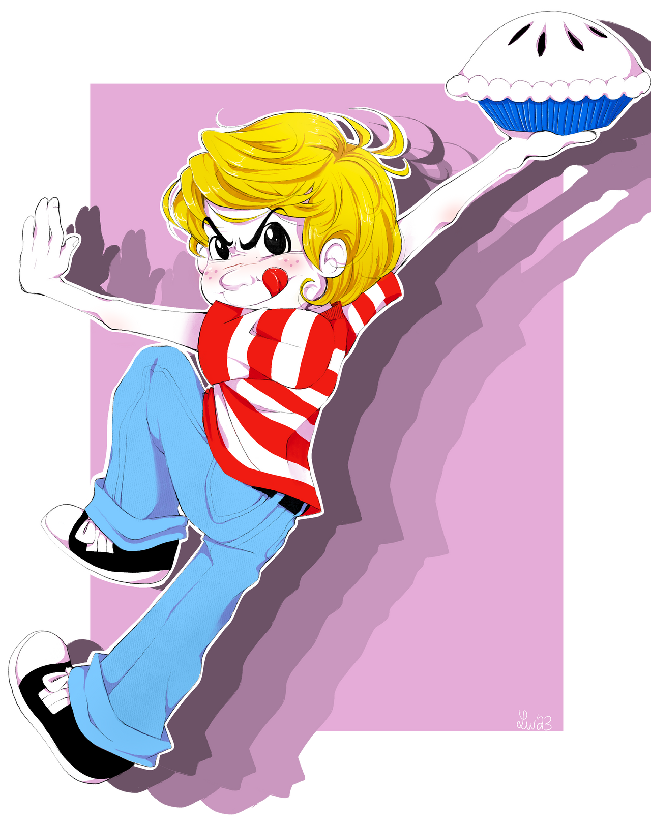 Food Fight By Madame Meow Draws On Deviantart
