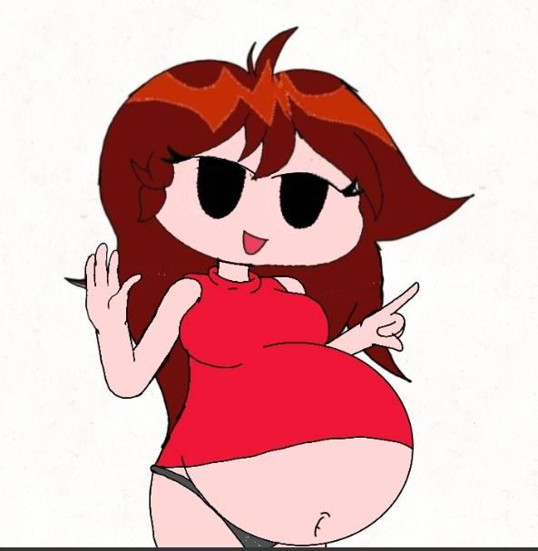 A Preggo Demon By Gf Pregnancy On Deviantart