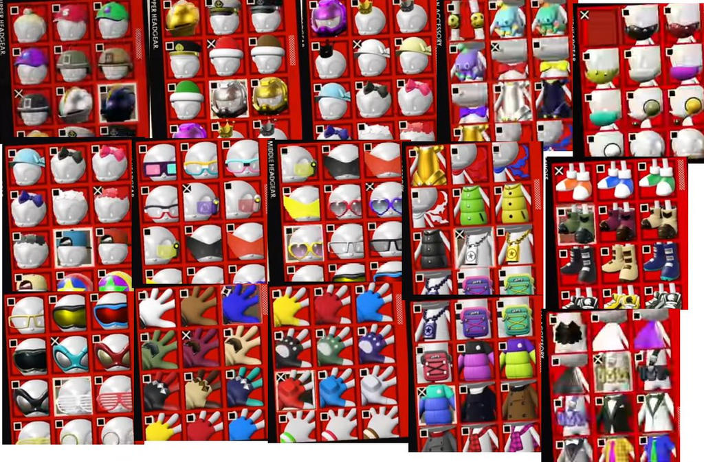 Sonic Forces All Customizable Clothesaccessories By Mirai Digi On Deviantart