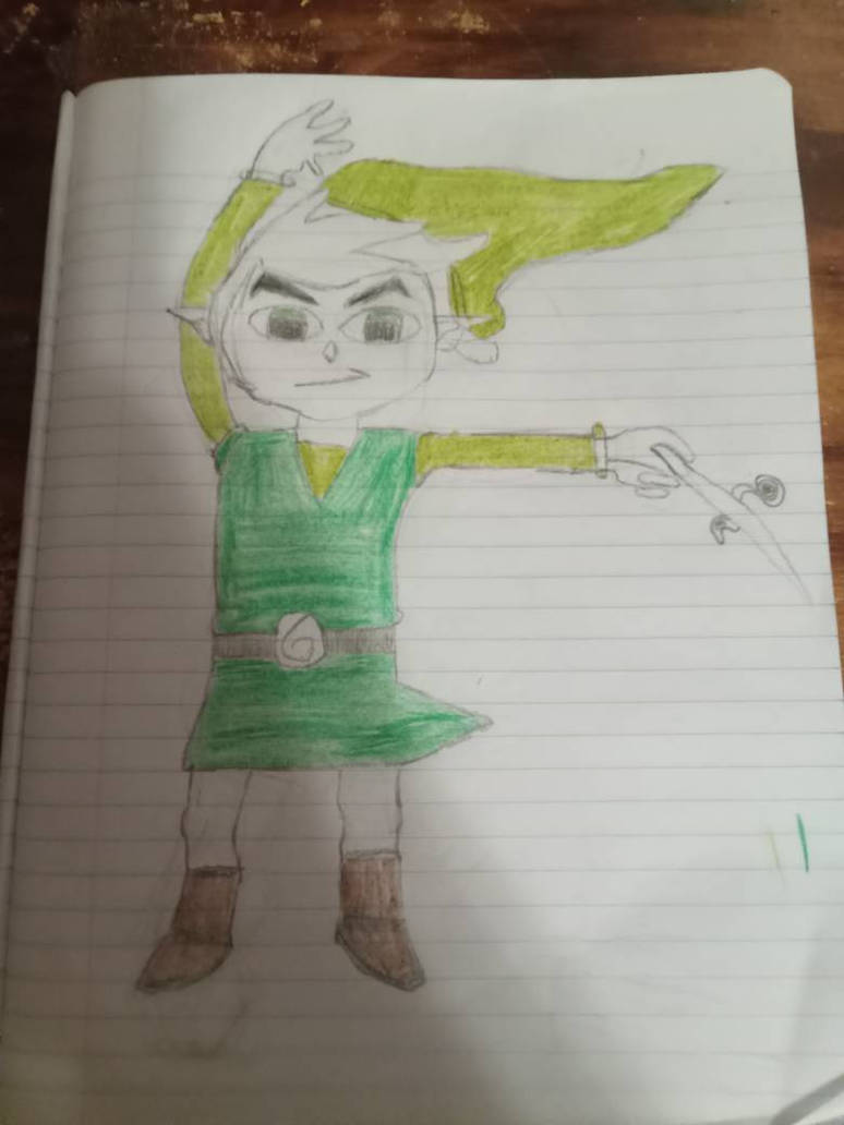 Wind Waker Link By Heroofgames98 On Deviantart